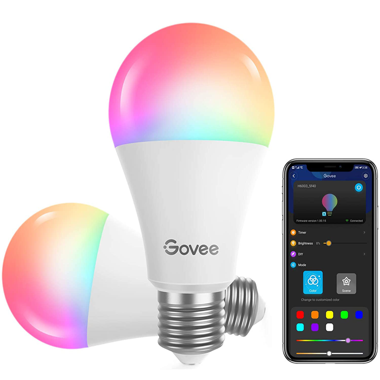 Wi-Fi Alexa Light Bulb 2-Pack